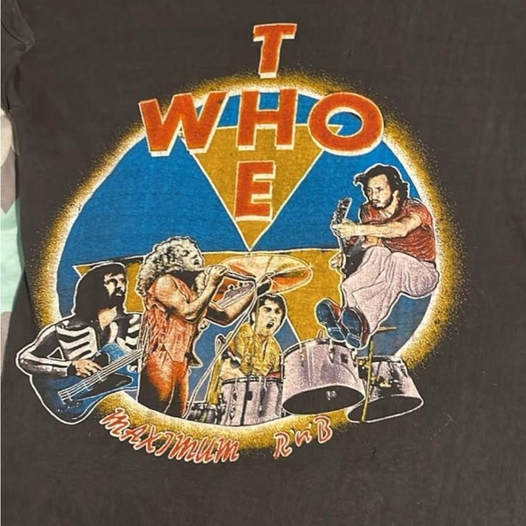 Tops | 1979 Vintage The Who Concert Tshirt | Poshmark